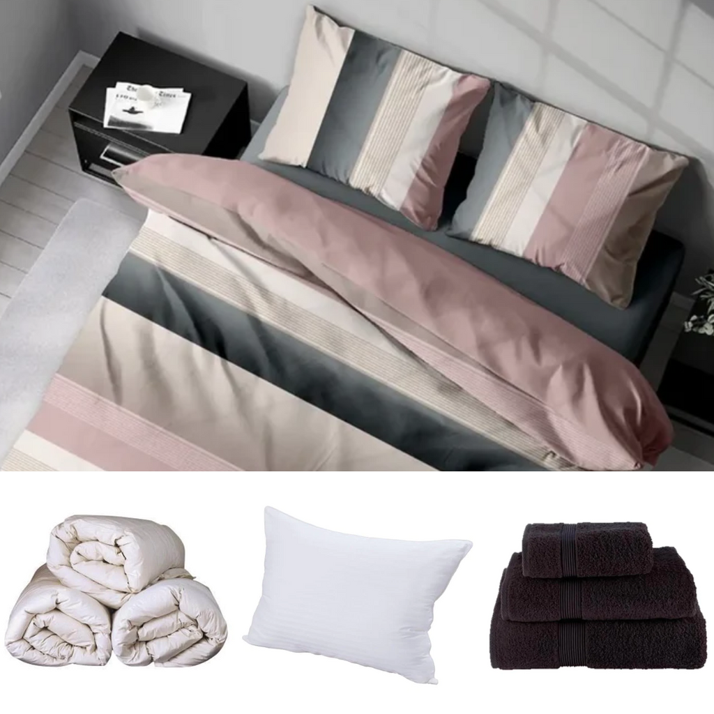 Comforters, Blankets, Sheets & Pillows – Pack for Israel